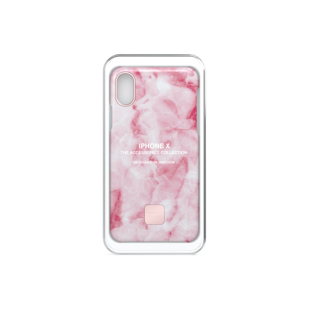 9161 Happy Plugs iPhone X Case – Pink Marble 01 - | 完実電気オンラインショップ ...